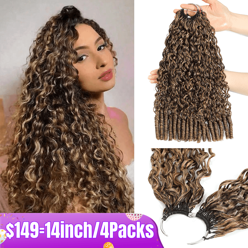Flash Sale No Code: 4Packs P4/27 Ash Blonde Highlight Burmese Curly Cr ...
